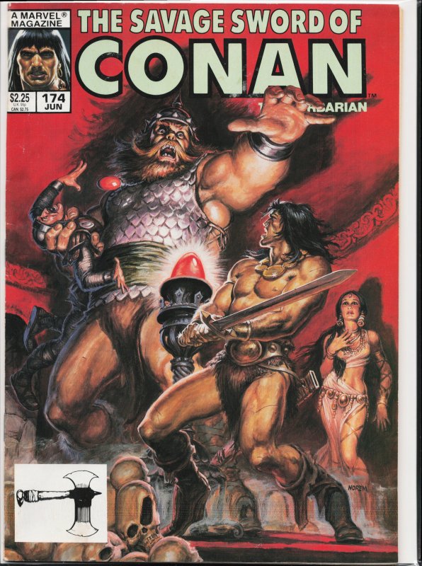 The Savage Sword of Conan #174 (1990) Conan | Comic Books - Copper Age, Marvel, Conan, Horror ...