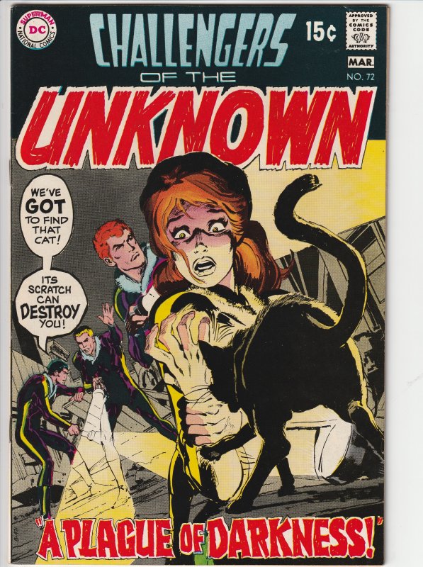 Challengers of the Unknown #72 (1970) | Comic Books - Bronze Age, DC ...