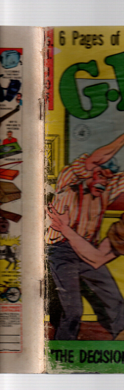 G.I. Joe #48 - Korean War - Schroeder painted cover - Ziff Davis - 1956 ...