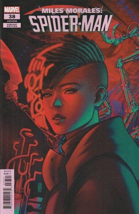 Miles Morales Spiderman #38 Jen Bartel Variant Marvel Comics 2022 ...