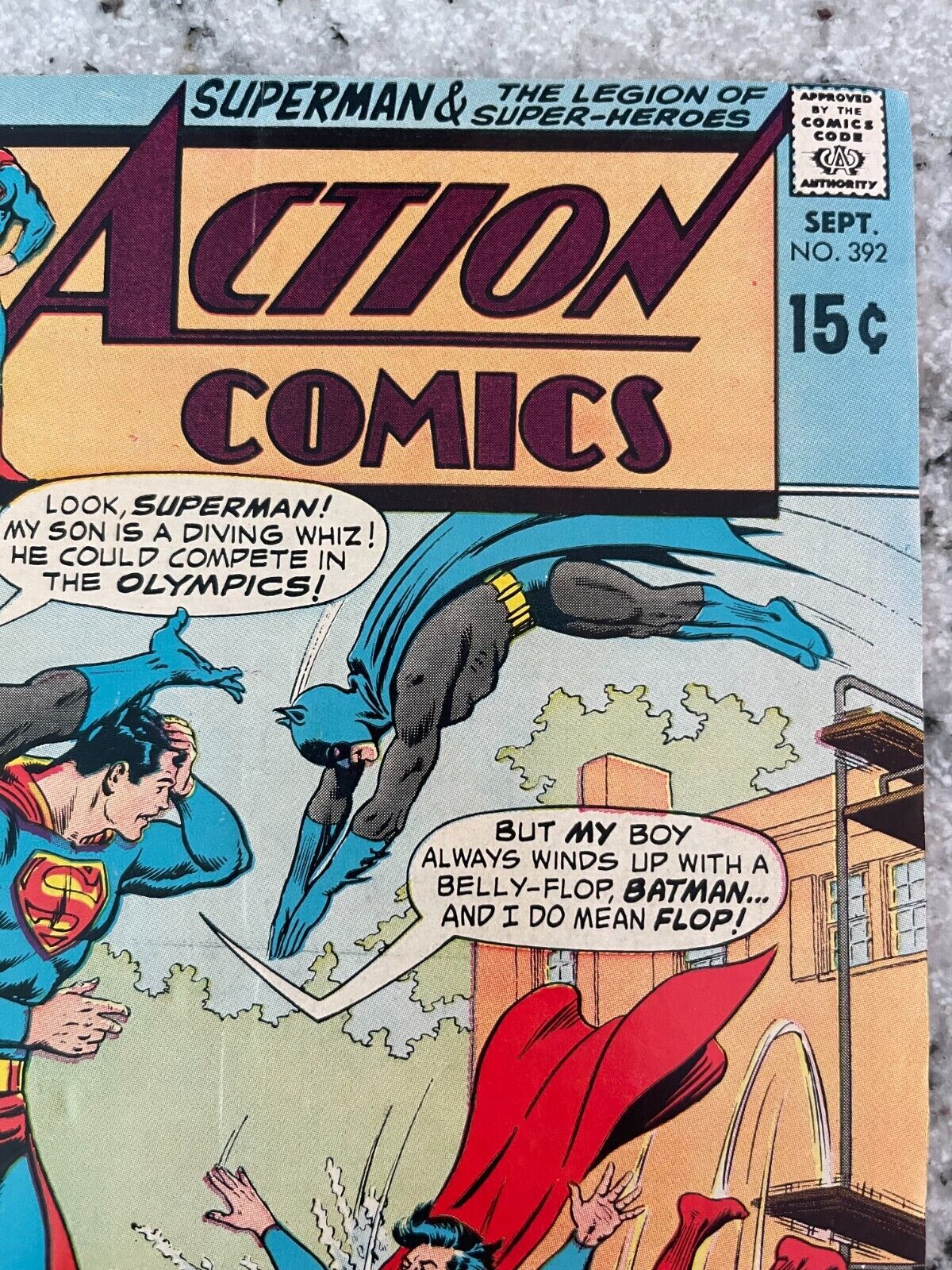 Action Comics # 392 FN DC Silver Age Comic Book Superman Batman Flash 7 ...