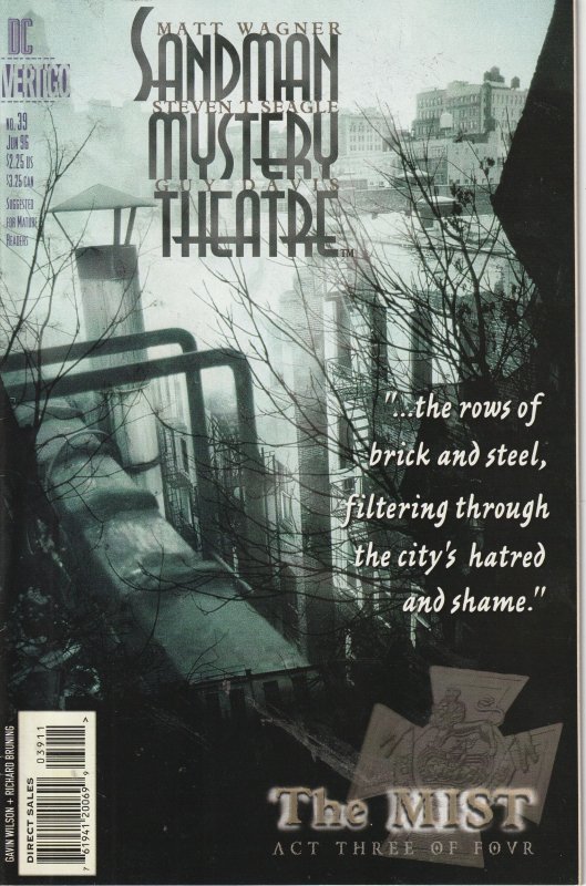 Sandman Mystery Theatre #39 (1996) StarMan Ted Knight ! | Comic Books ...