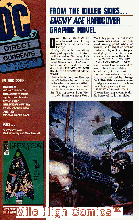 DC DIRECT CURRENTS (1988 Series) #30 Very Good Comics Book | Comic ...