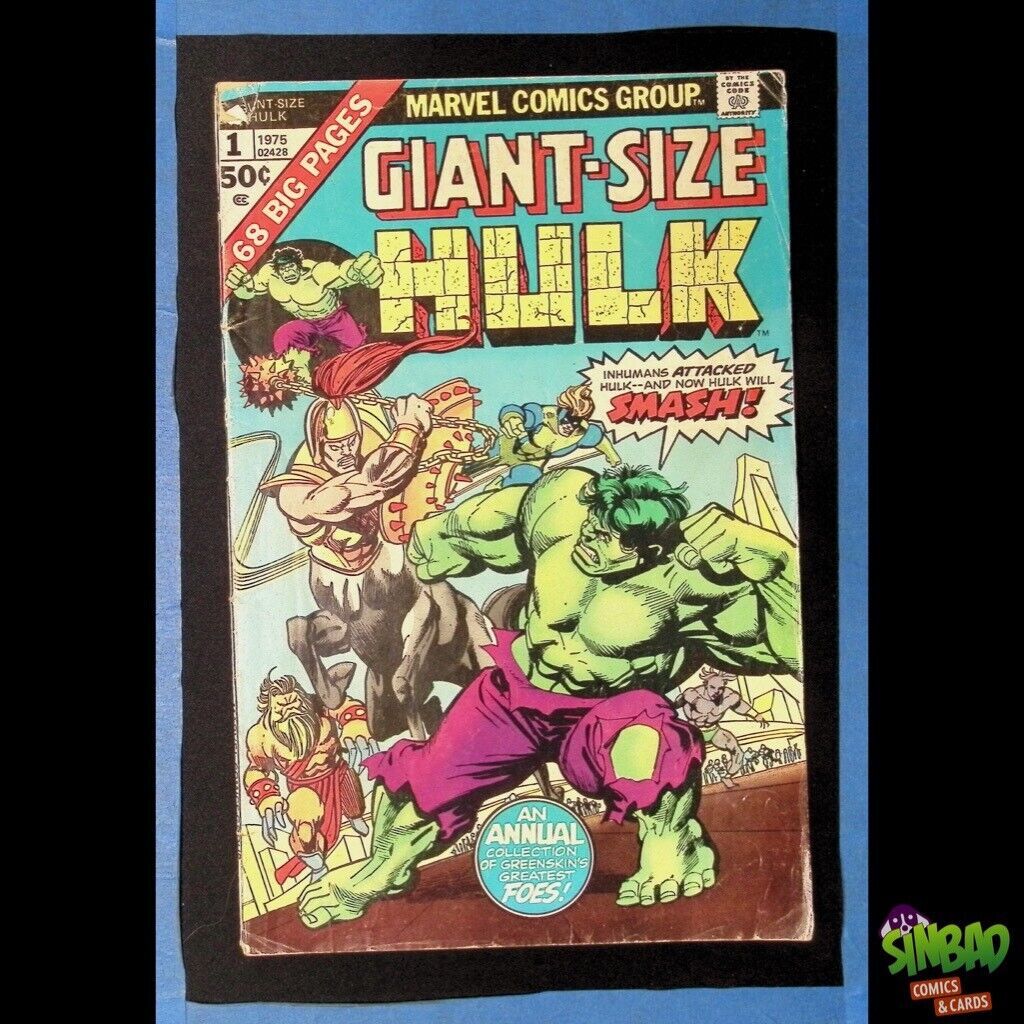 Giant-Size Hulk (1975) 1 | Comic Books - Bronze Age, Marvel, Superhero ...