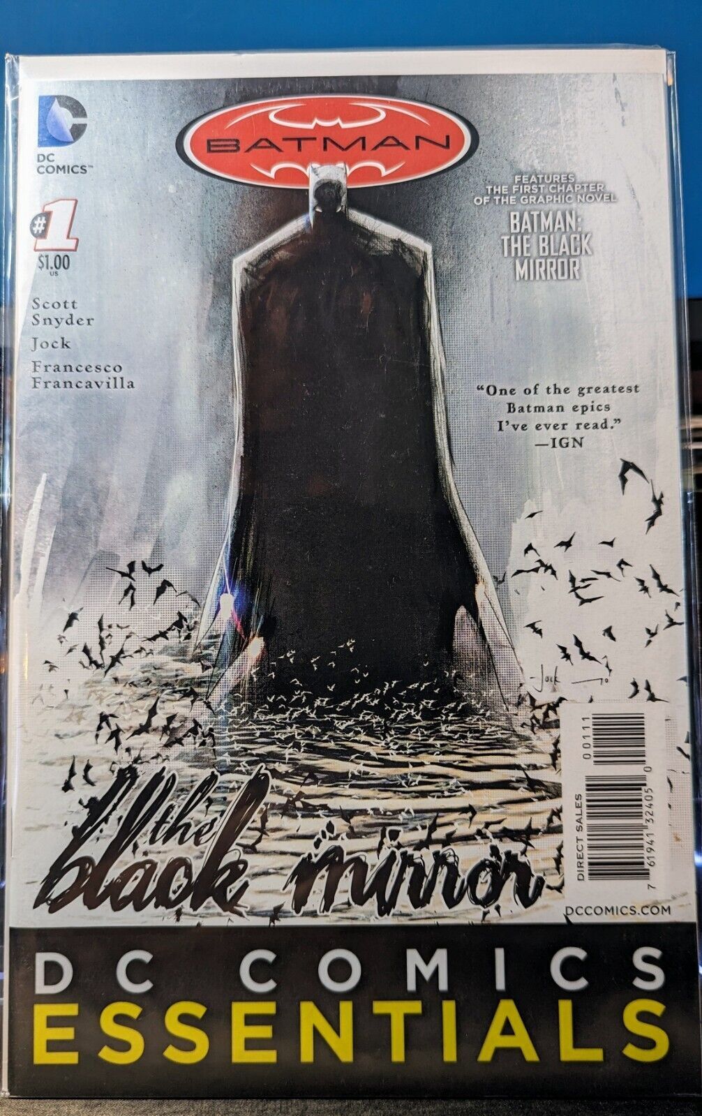 Batman #1 The Black Mirror DC Comic Essentials Book-Combine Ship ...