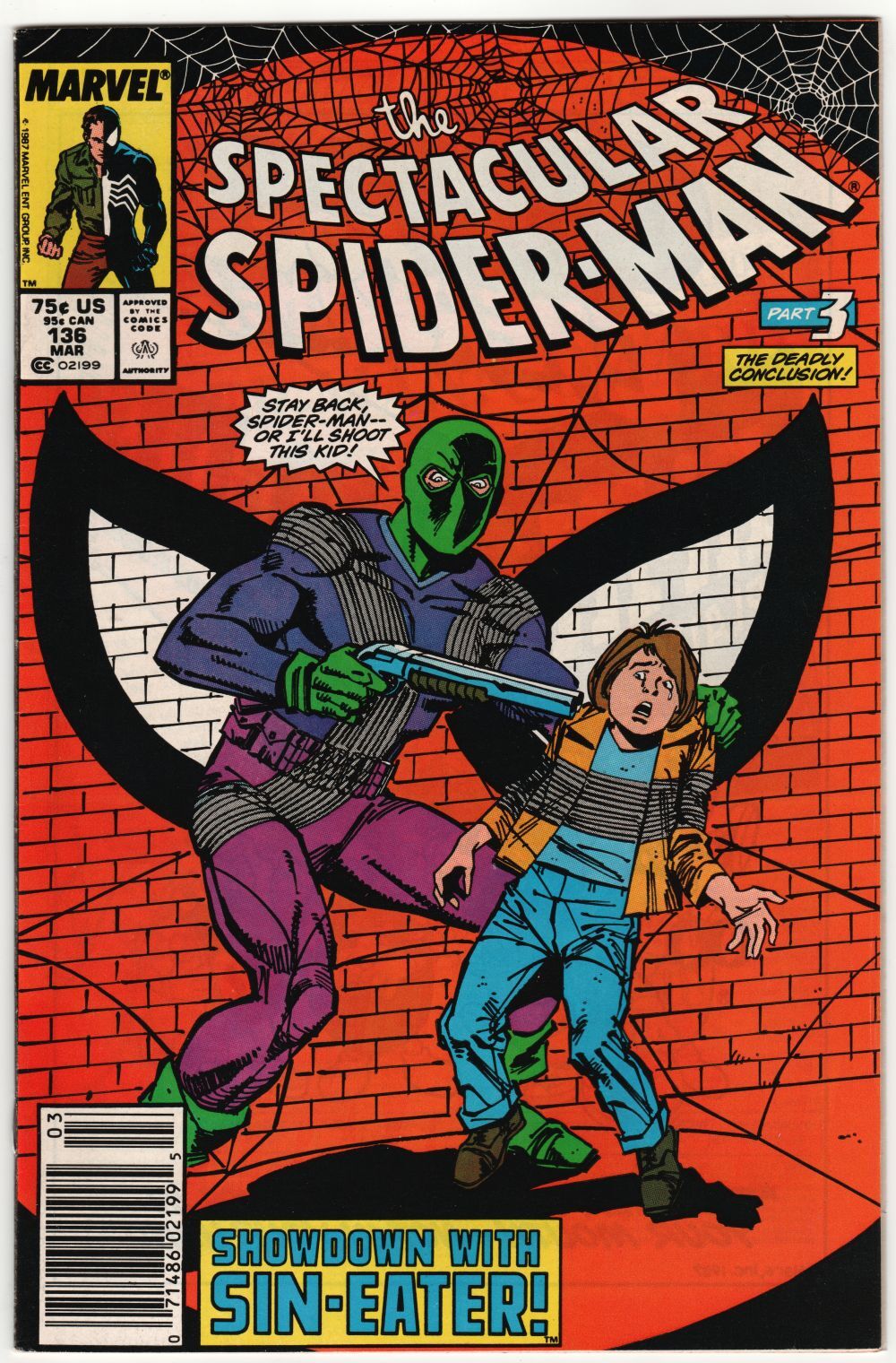 Spectacular Spider-Man #136 (Marvel, 1988) VF- | Comic Books - Modern ...