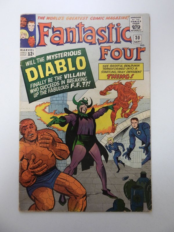 Fantastic Four #30 (1964) FN+ condition | Comic Books - Silver Age ...