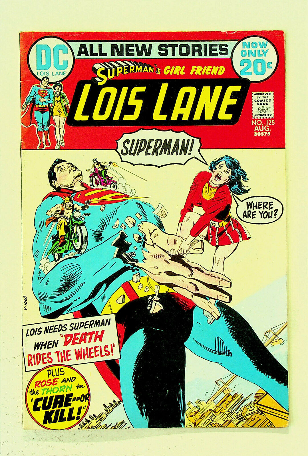 Superman's Girl Friend Lois Lane #125 (Aug 1972; DC) - Very Good ...