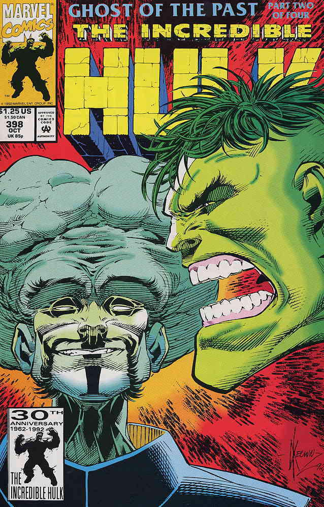 Incredible Hulk, The #398 VF ; Marvel | Ghost of the Past 2 | Comic ...