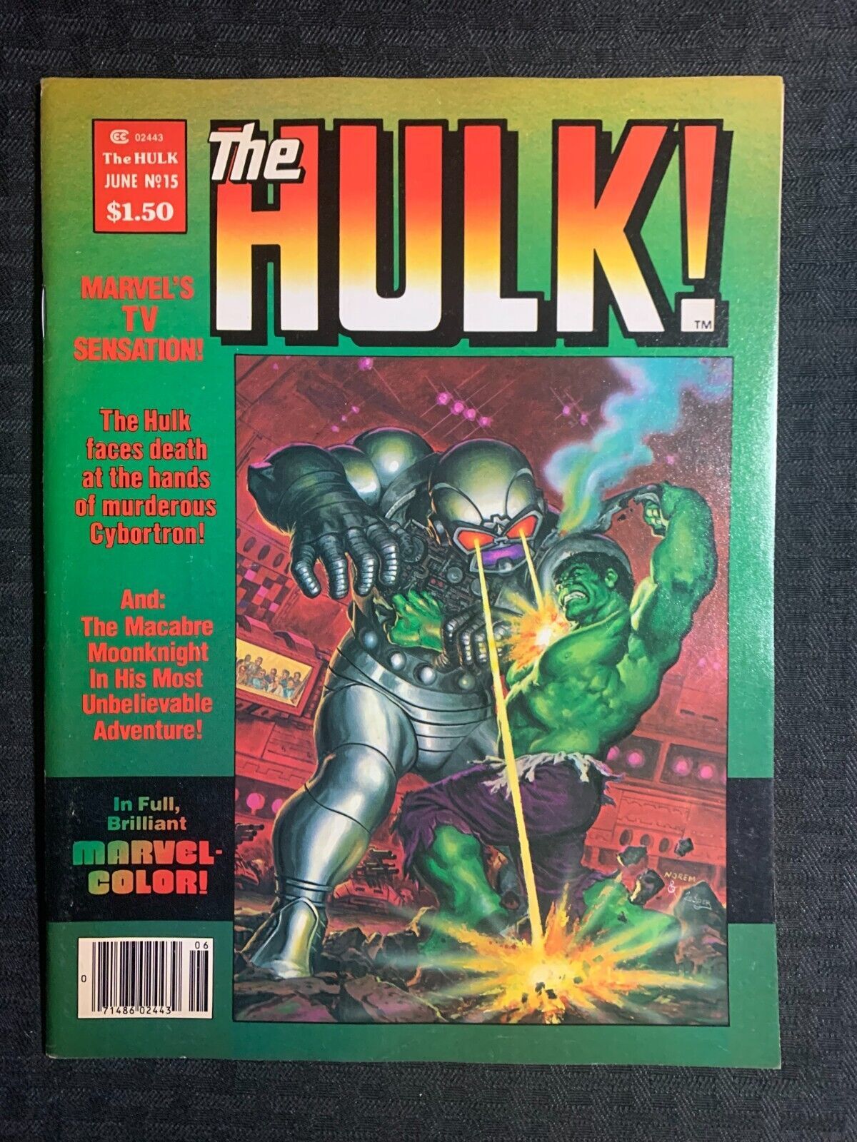 1979 THE HULK Magazine #15 FVF 7.0 Ron Wilson & Alfredo Alcala | Comic ...