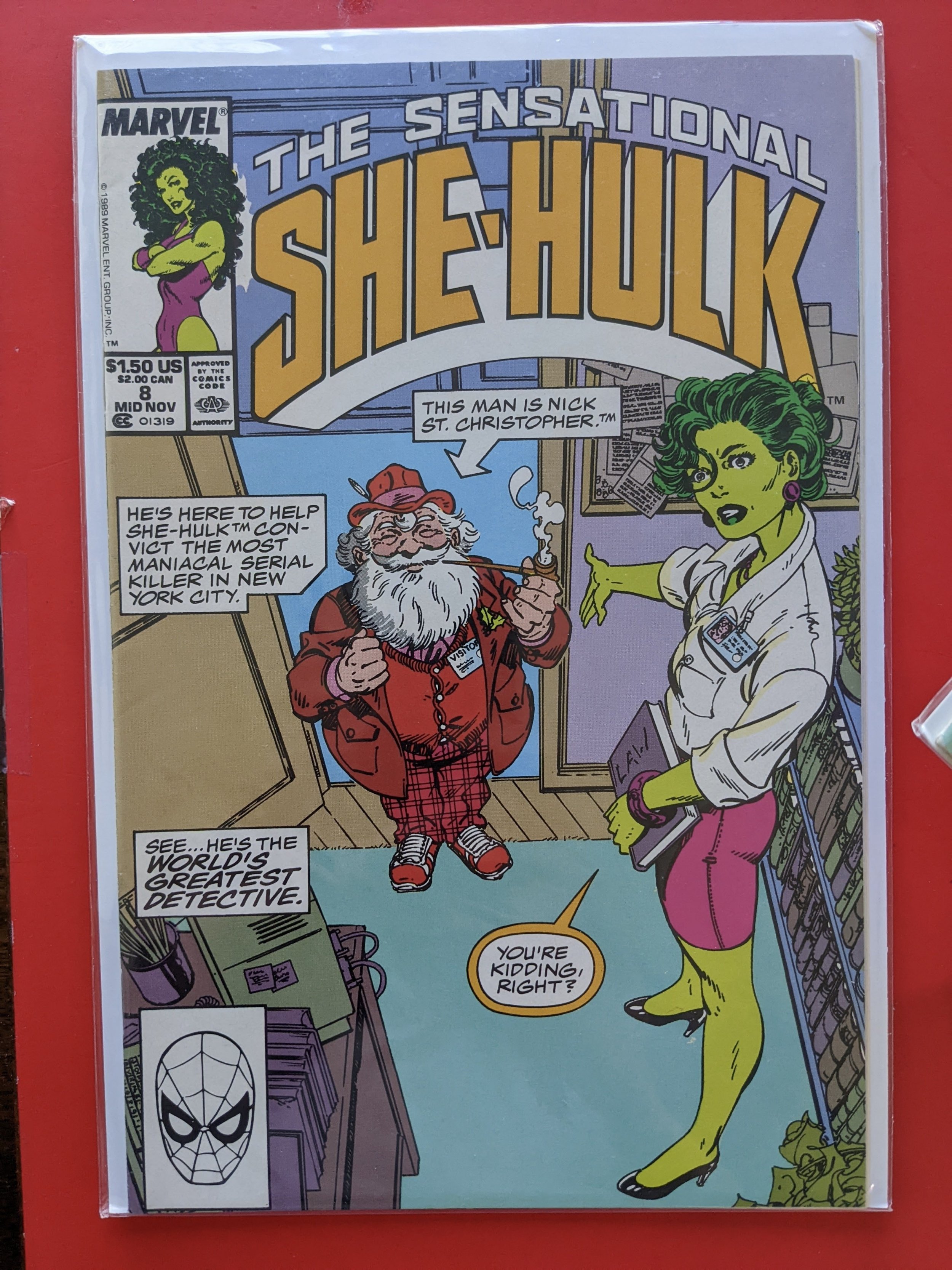 The Sensational She-Hulk #8 (1989) | Comic Books - Copper Age, Marvel ...