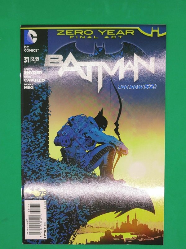 Batman #31 "Savage City, Part Two" Batman: Zero Year NM- DC Comic ...
