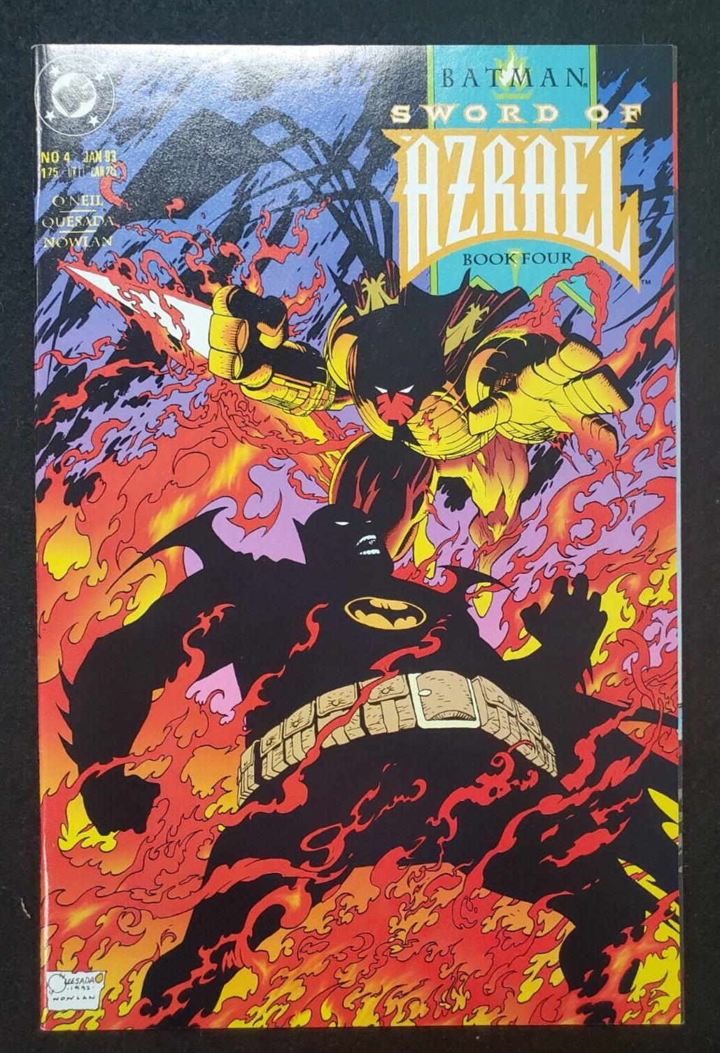 Batman Sword of Azrael #1-4 Complete Set 1st Appearance of Azrael 1992 ...