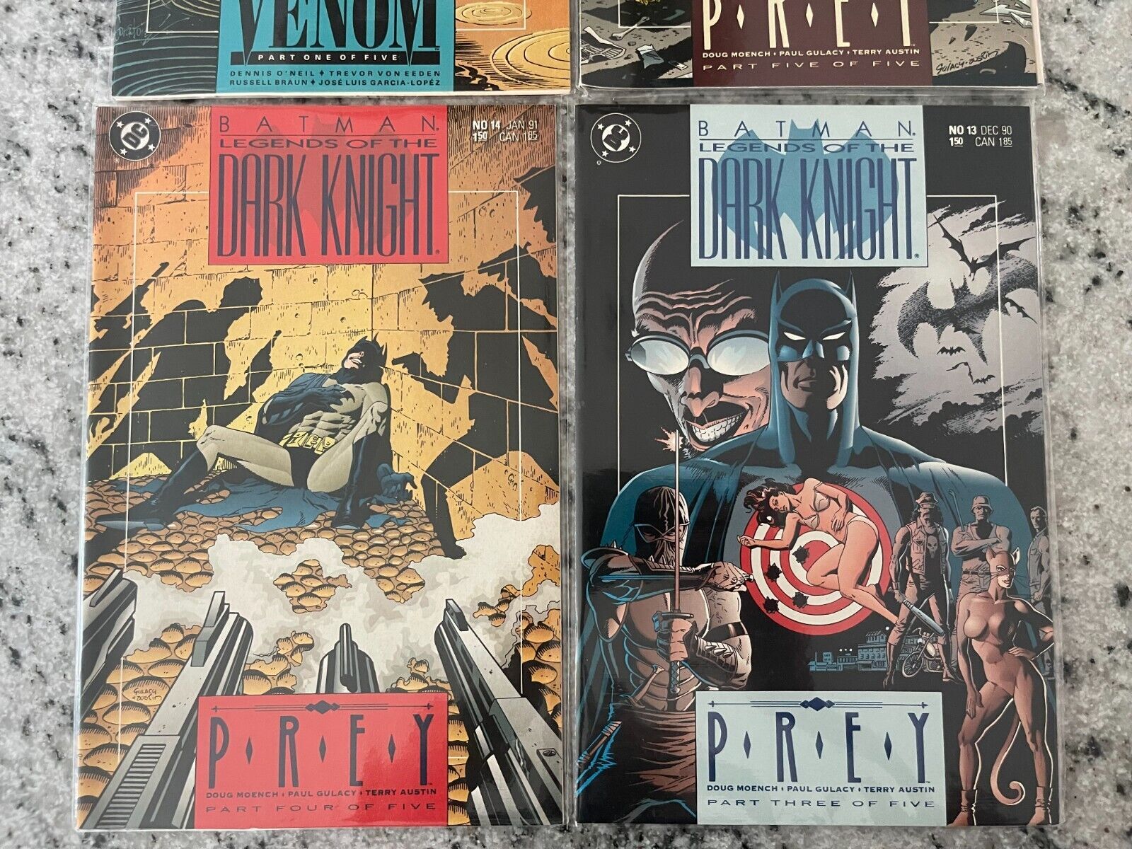 4 Batman Legends Of The Dark Knight DC Comics # 13 14 15 16 NM Superman ...