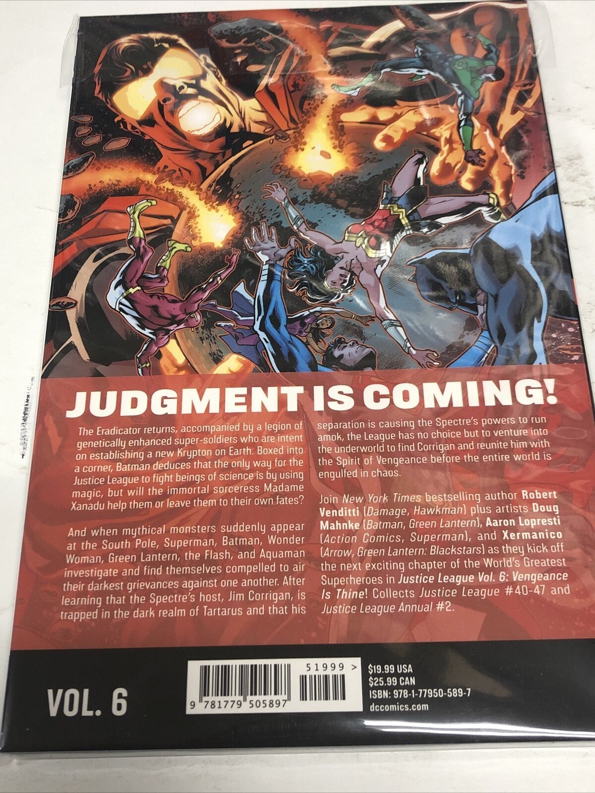 Justice League Vengeance Is Thine (2020) DC Comics SC Robert Venditti ...