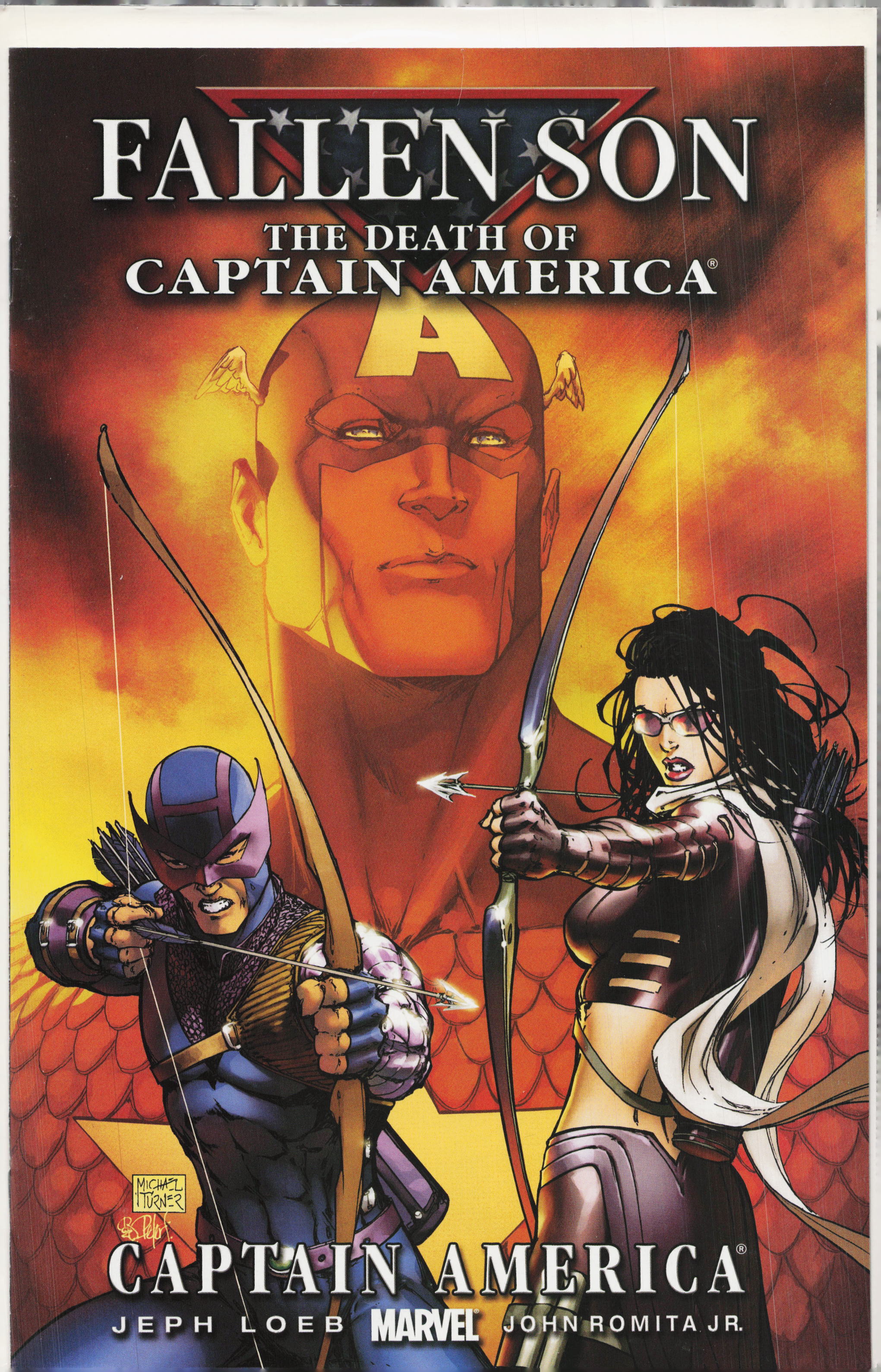 Fallen Son: The Death of Captain America #3 Turner Cover (2007) Captain ...