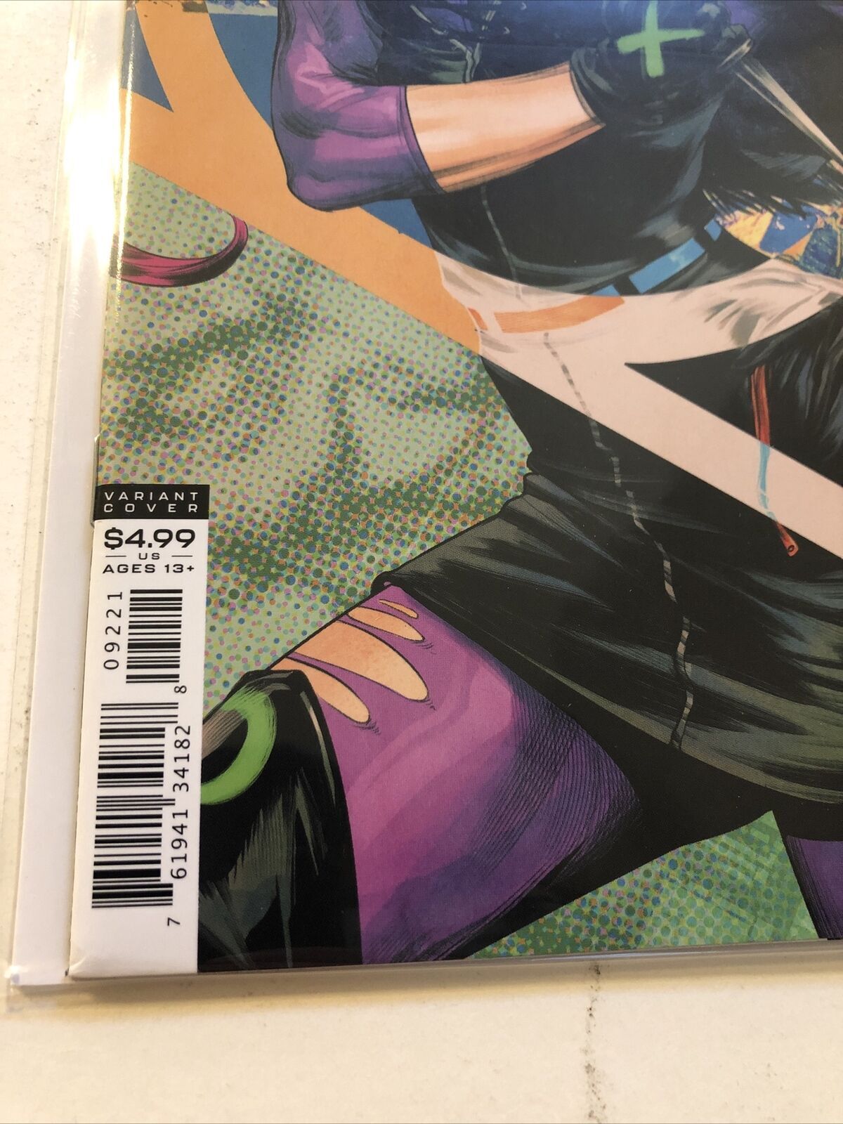 Batman #92 Artgerm Variant Punchline Meets Harley Quinn! NM Dc Comics ...