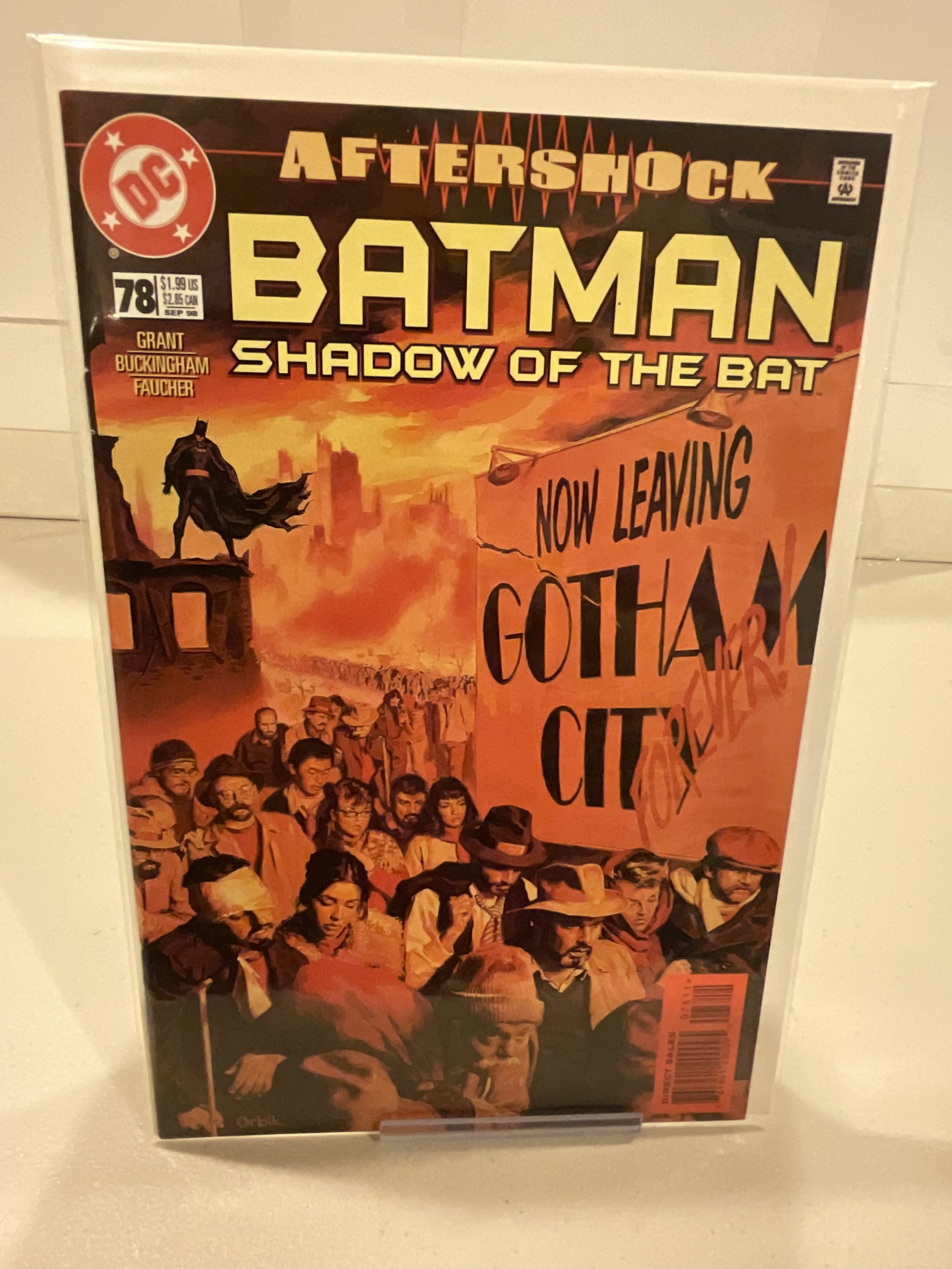 Batman: Shadow of the Bat #78 1998 Aftershock! 9.0 (our highest grade ...