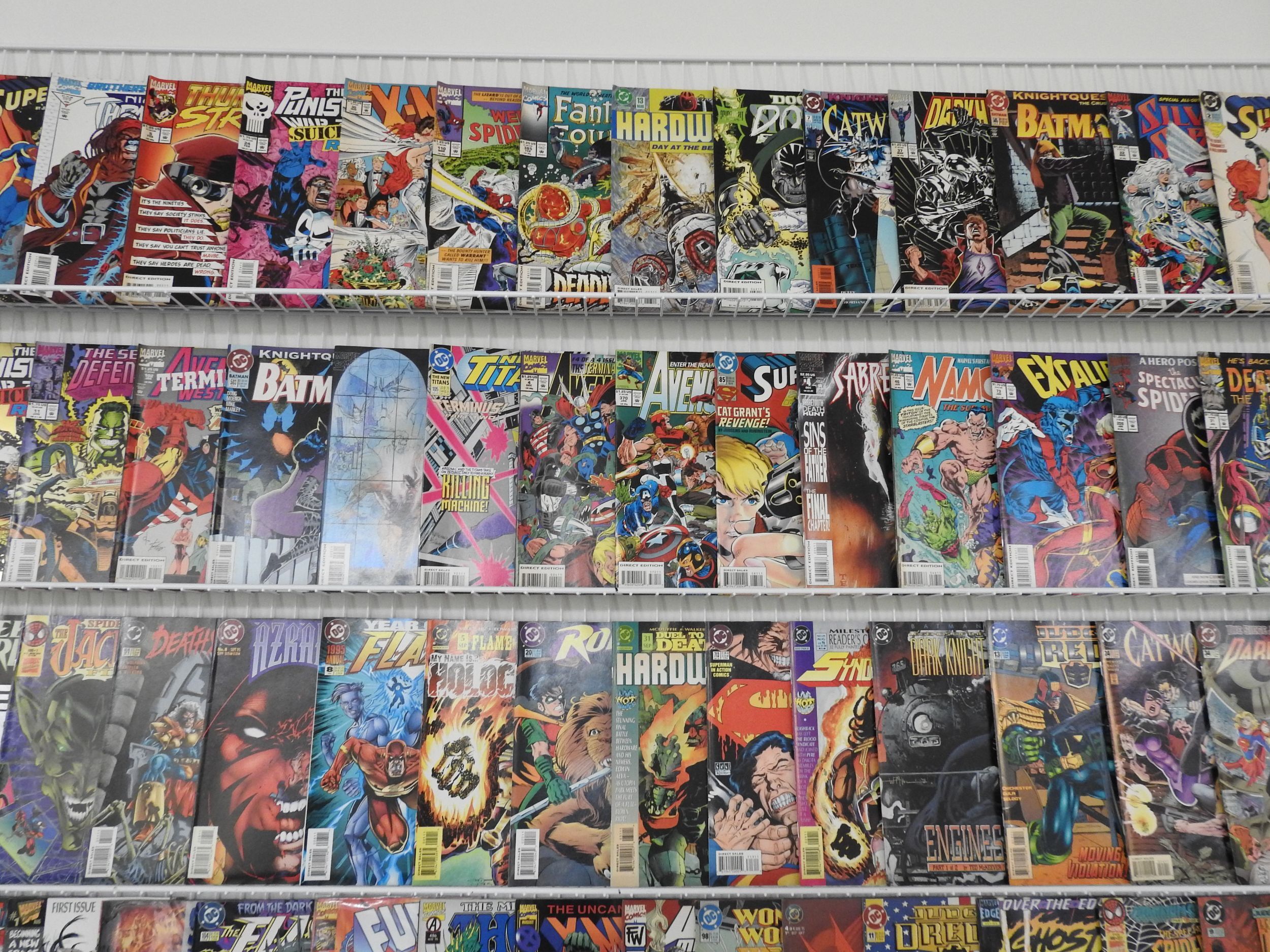 Huge Lot 210+ Comics W/ Batman, Superman, X-Men, +More! Avg FN ...