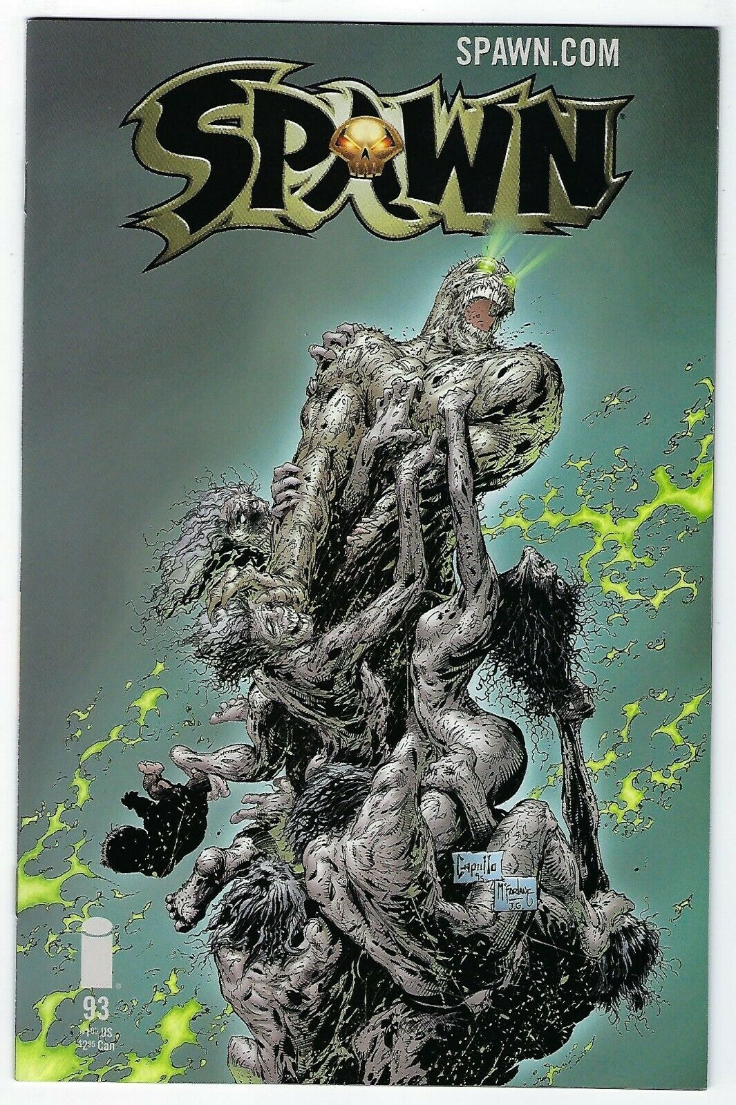 Spawn # 93 Greg Capullo Todd McFarlane NM+ Image Comics Low Print Run ...