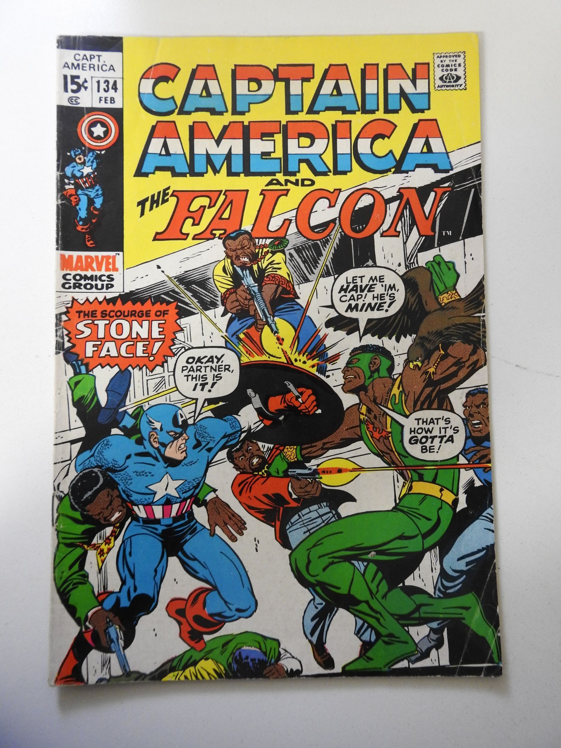 Captain America #134 (1971) | Comic Books - Bronze Age, Marvel / HipComic
