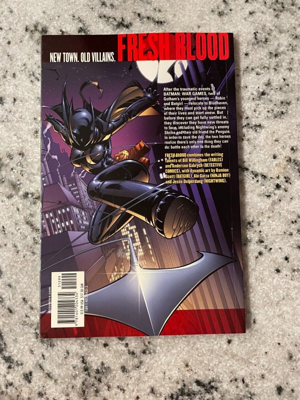Robin Batgirl Fresh Blood DC Comics TPB Graphic Novel Comic Book OOP ...
