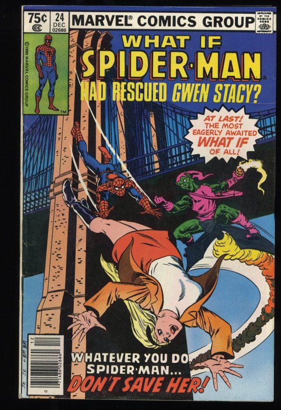 What If? (1977) #24 Spider-Man Rescued Gwen Stacy from Green Goblin ...