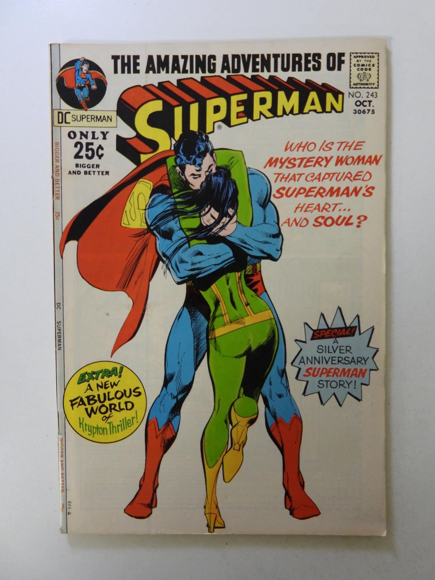 Superman #243 (1971) FN/VF condition | Comic Books - Bronze Age, DC ...