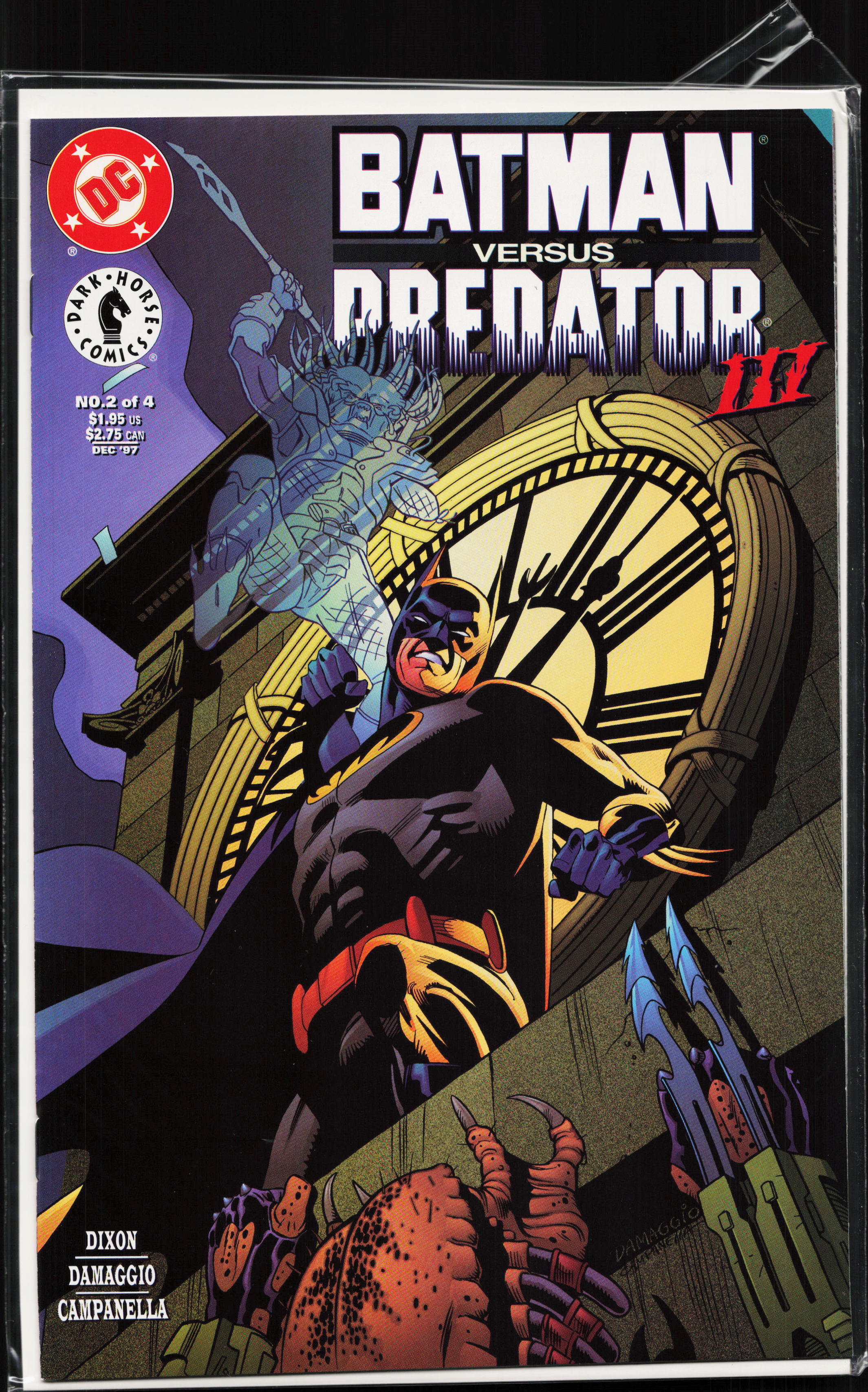 Batman / Predator III [Batman Versus Predator III] #2 (1997) Predator ...