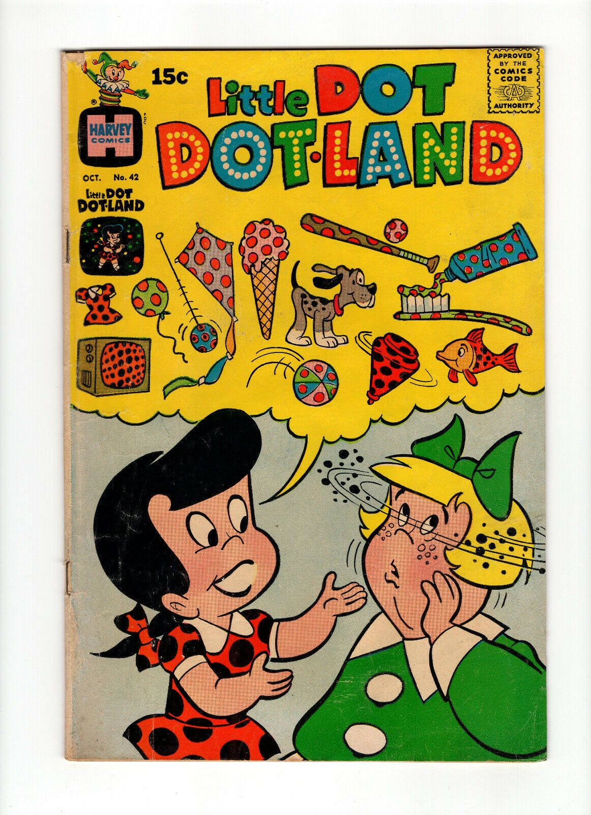 Little Dot Dotland #42 (1969, Harvey Comics) | Comic Books - Modern Age ...