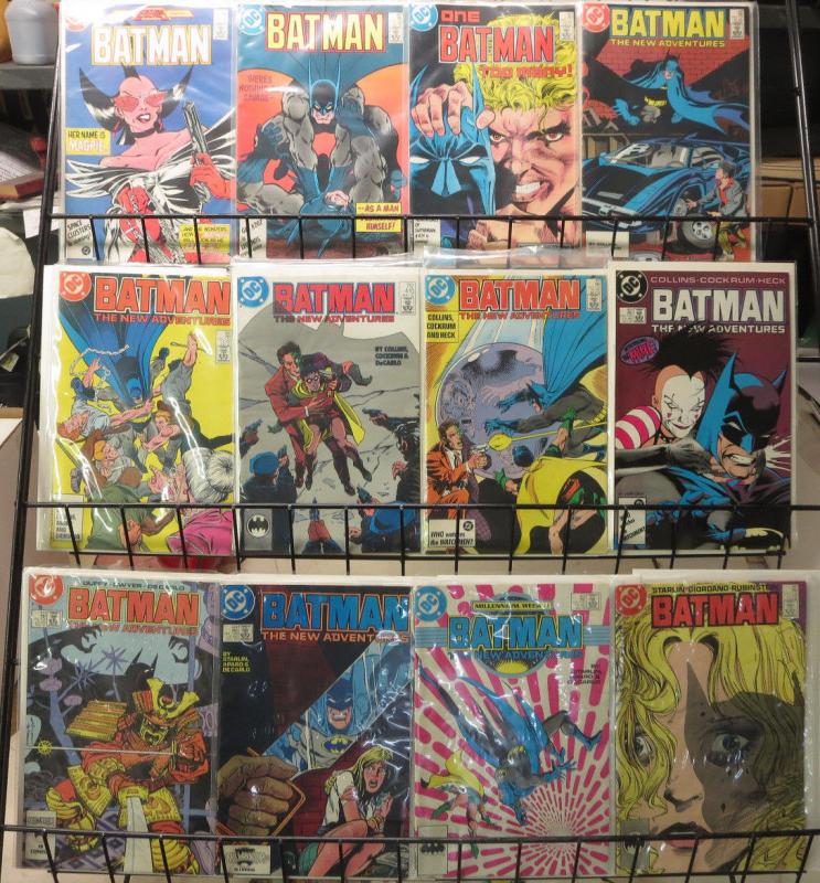 BATMAN 393-491, 61 diff (1986-1993) DC Comics book post-Crisis to pre ...