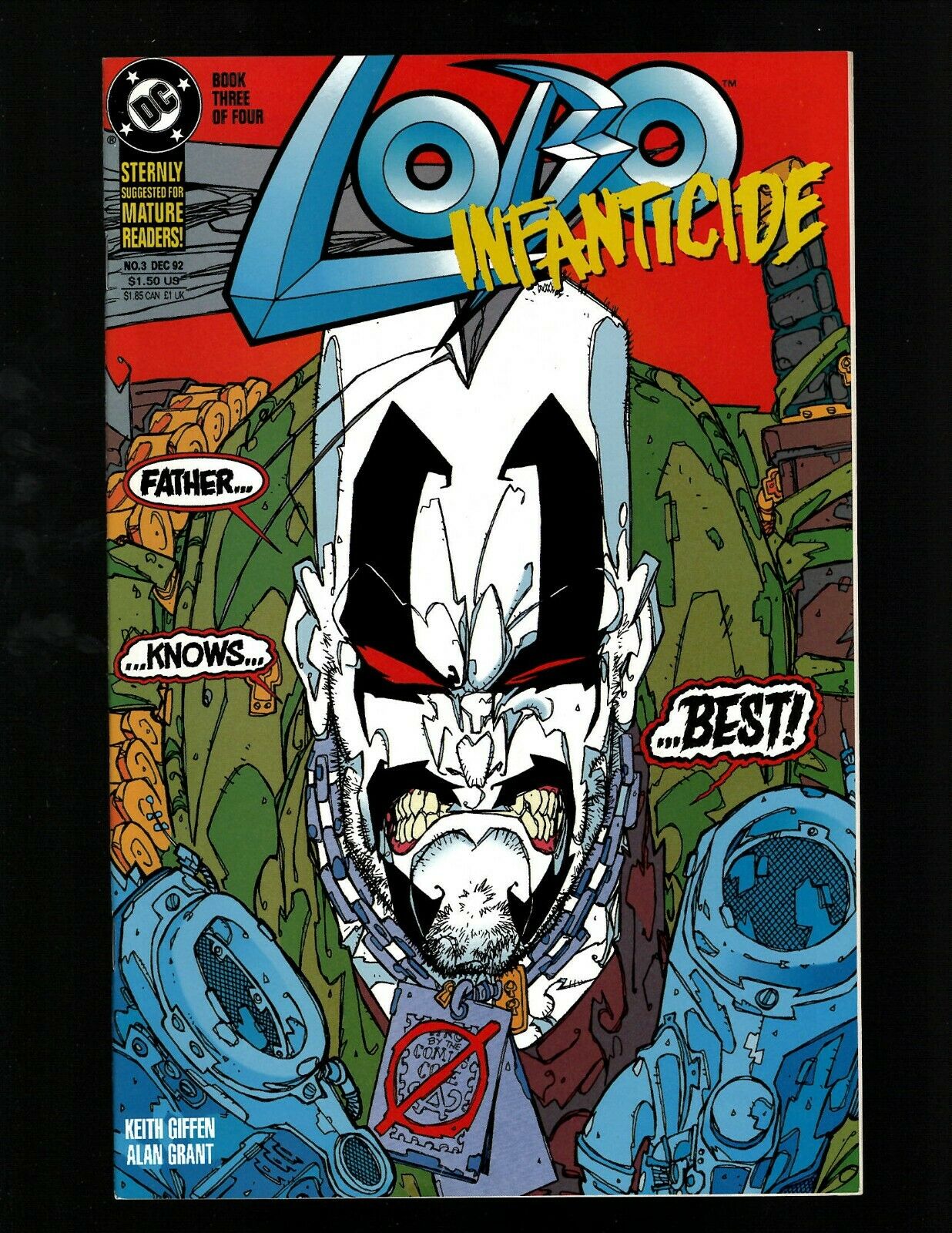 9 Comics Batman Inc 1 2 Lobo Infanticide 1 2 3 Lobo Blazing Chain of ...