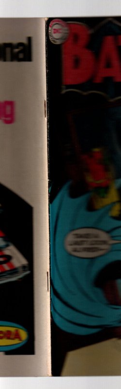 Batman #217 - Closes Wayne Manor Batcave - Neal Adams - 1966 - FN/VF ...