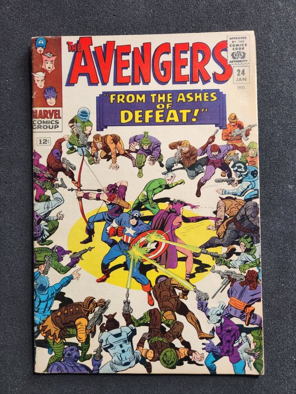 The Avengers #24 (1966) GD/VG 1" Tear on back bottom corner | Comic ...