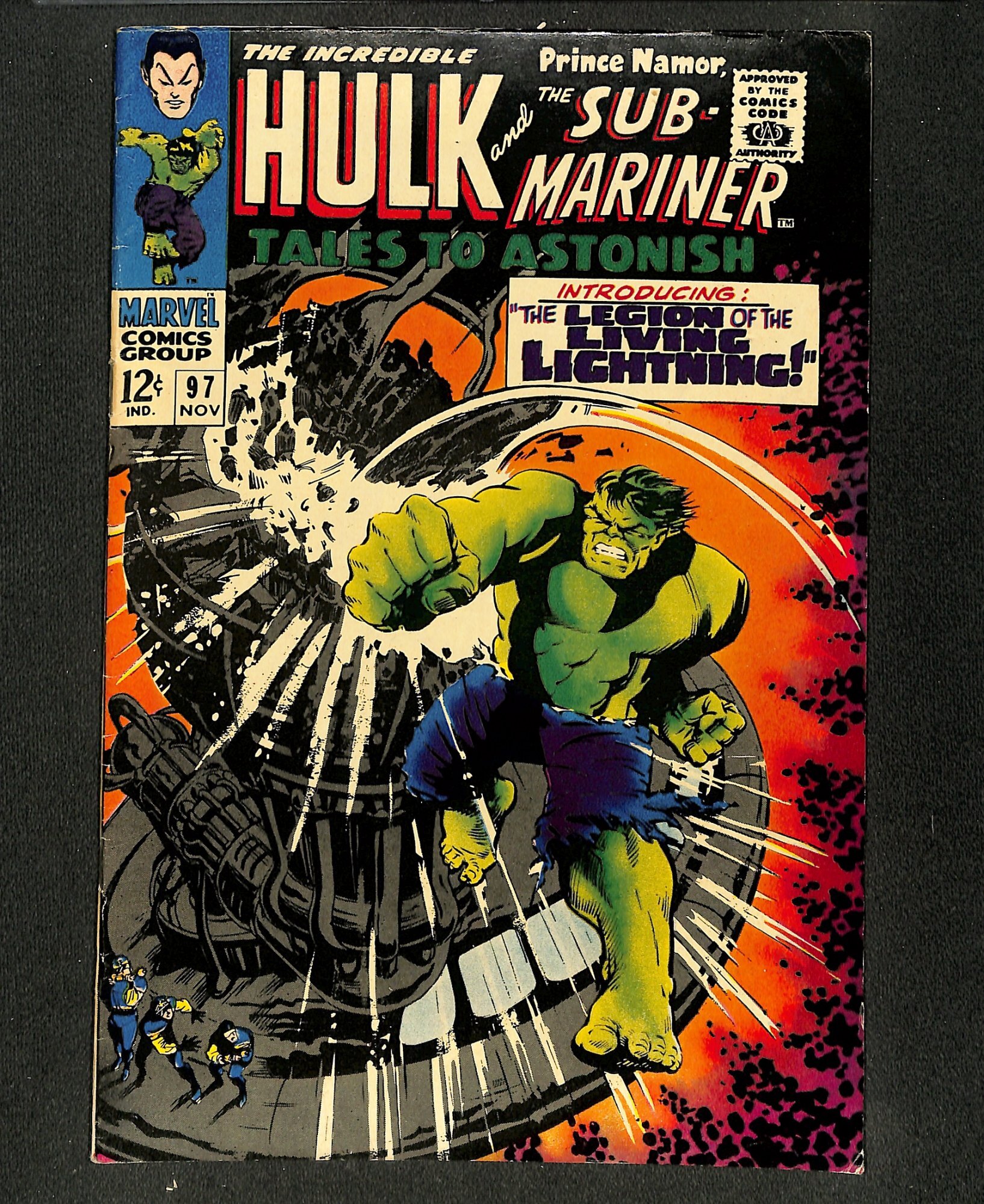 Tales To Astonish #97 Incredible Hulk Sub-Mariner! | Full Runs & Sets ...
