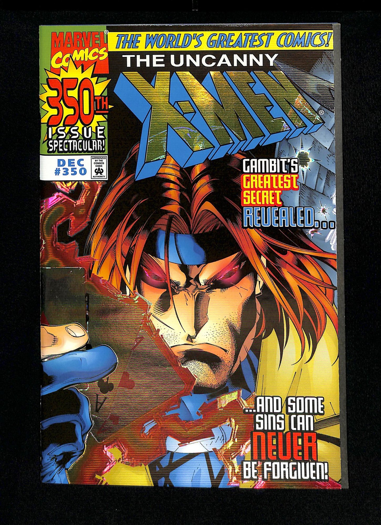 Uncanny X-Men #350 Prism Foil! Gambit! | Full Runs & Sets, Marvel ...