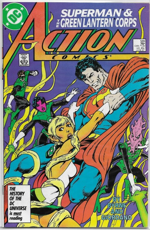 Action Comics #584-600, Annual #1 100% complete set Byrne Demon Teen Titans | Full Runs & Sets ...