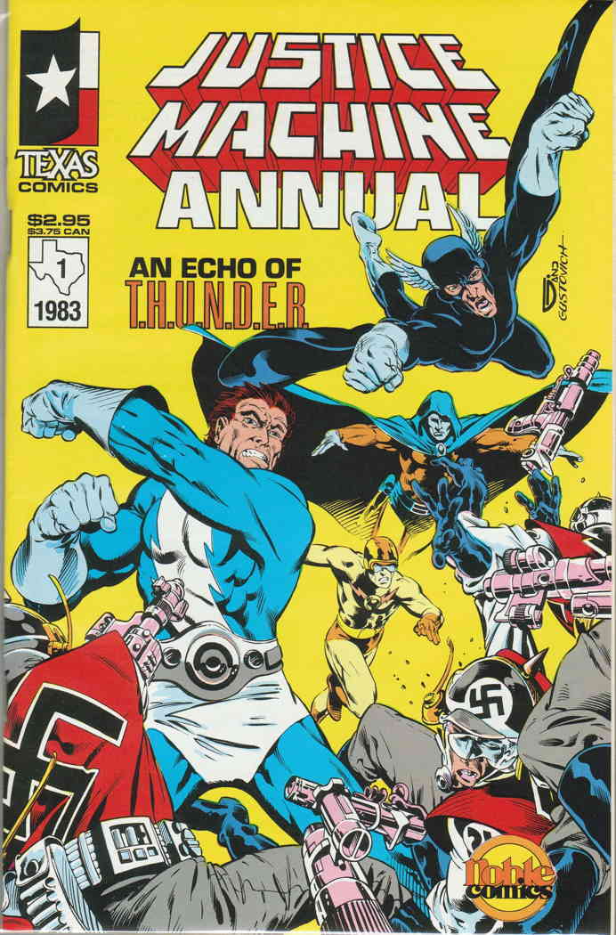 Justice Machine (Noble) Annual #1 VG ; Noble | low grade comic 1st ...