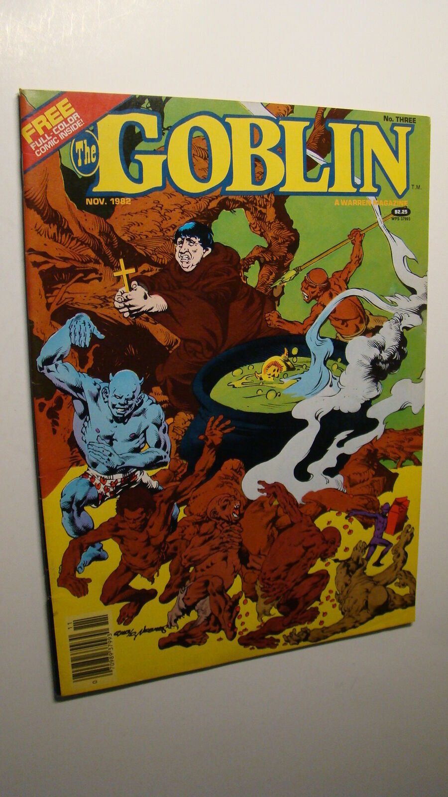 Goblin Magazine 3 *Nice Copy* Warren Super-Hero Nebres ART | Comic ...