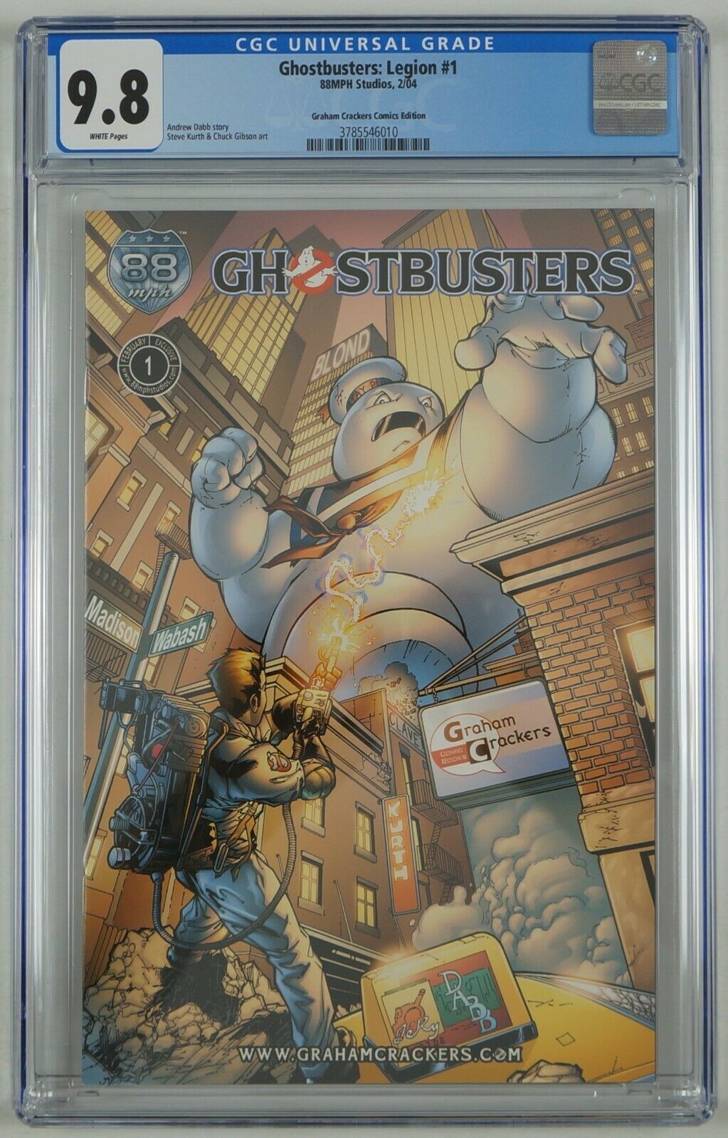 Ghostbusters: Legion #1 CGC 9.8 Graham Crackers Comics Edition ...