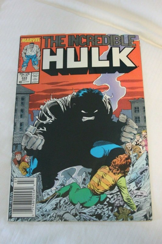 Incredible Hulk # 333 MARK JEWELER | Comic Books - Copper Age, Marvel ...