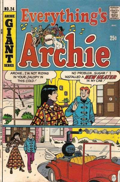 Everything's Archie #24 VG ; Archie | low grade comic February 1973 ...