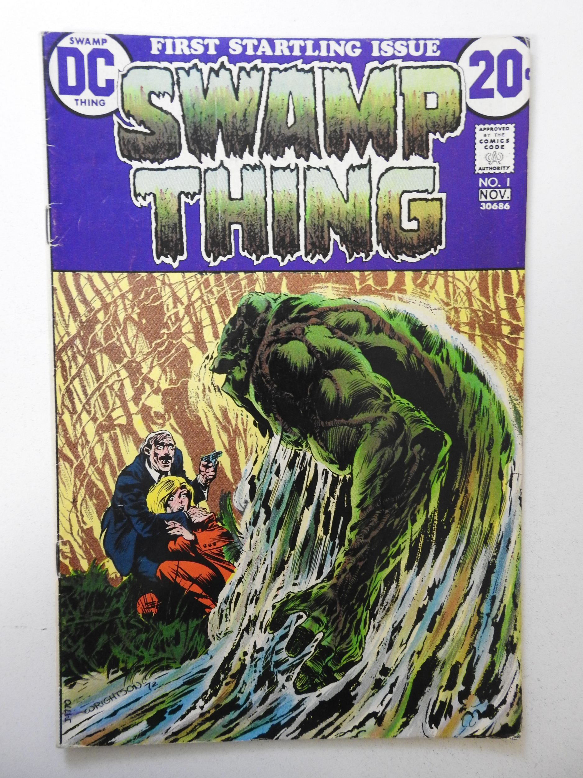 Swamp Thing #1 (1972) VG Condition | Comic Books - Bronze Age, DC ...