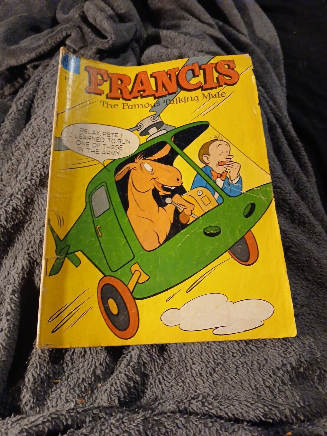Four Color Comics #547 Francis Famous Talking Mule *1954 Dell Golden ...