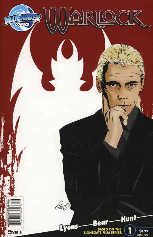 Warlock (Bluewater) #1B FN ; Bluewater | Based on LionsGate Film ...