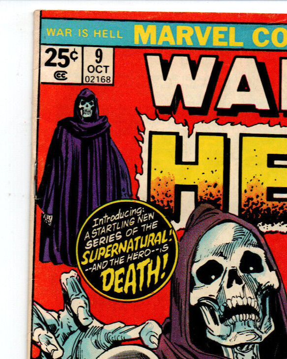 War is Hell #9 - 1st appearance of Death - KEY - military - 1974 - VG | Comic Books - Modern Age ...