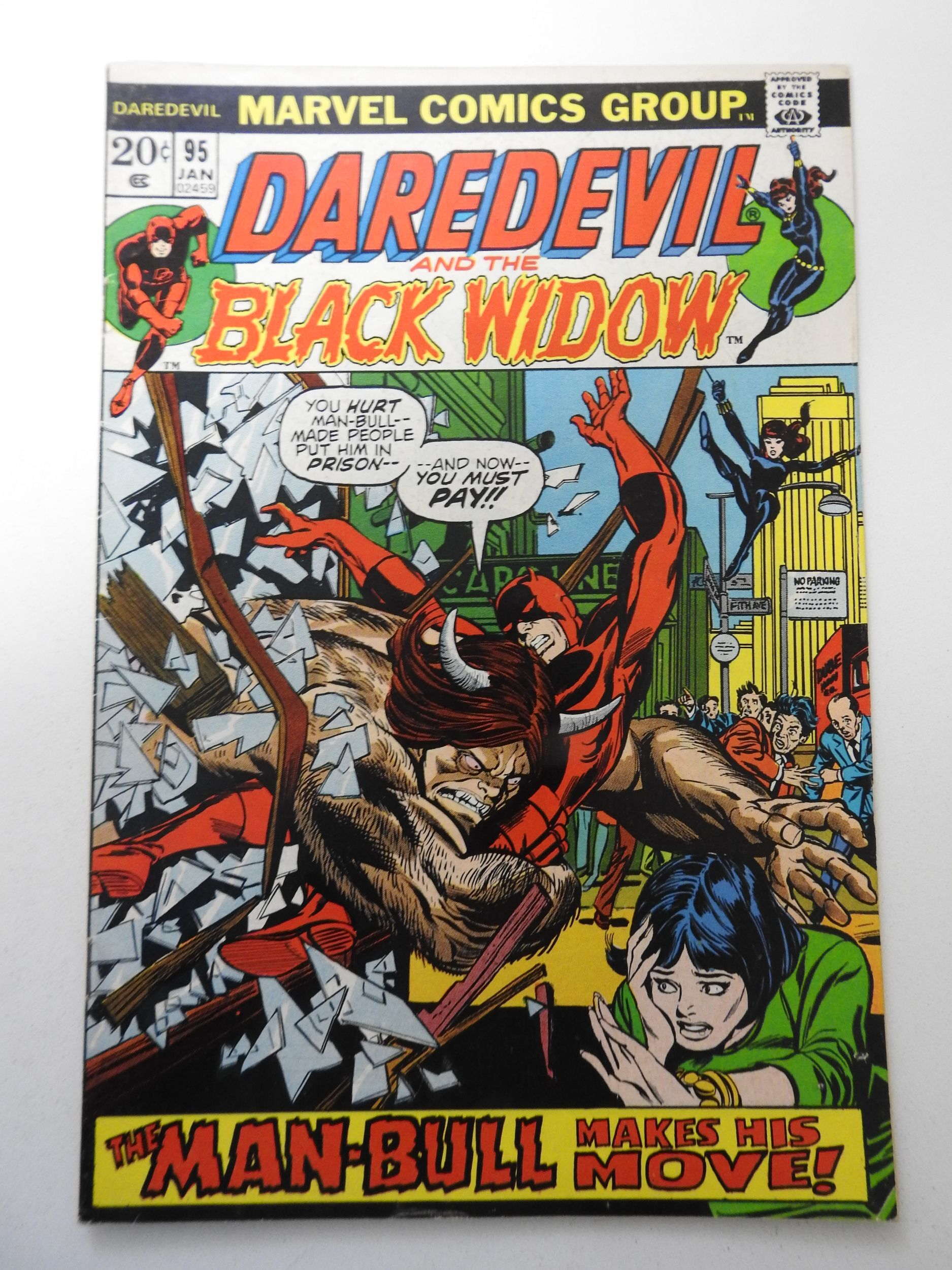 Daredevil #95 (1973) FN+ Condition! | Comic Books - Bronze Age, Marvel ...