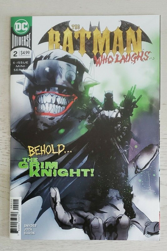 The Batman Who Laughs #1 2 3 Mark 'Jock' Simpson Covers | Comic Books ...