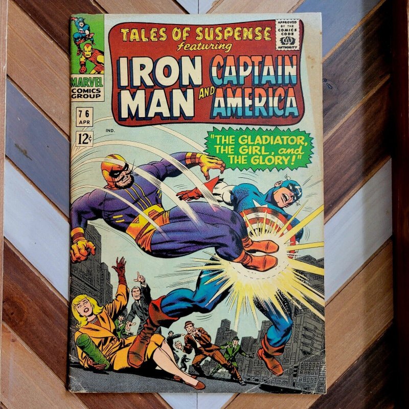 TALES of SUSPENSE #76 VG/FN Marvel 1966, 1st ULTIMO 2nd BATROC 2nd ...