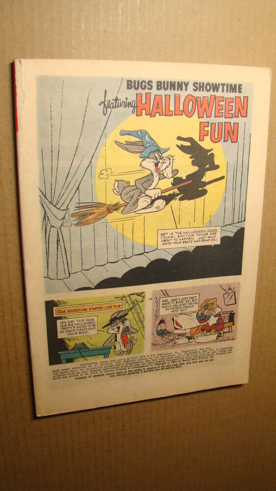 Bugs Bunny Showtime Featuring Halloween FUN 87 Daffy Duck Road Runner ...